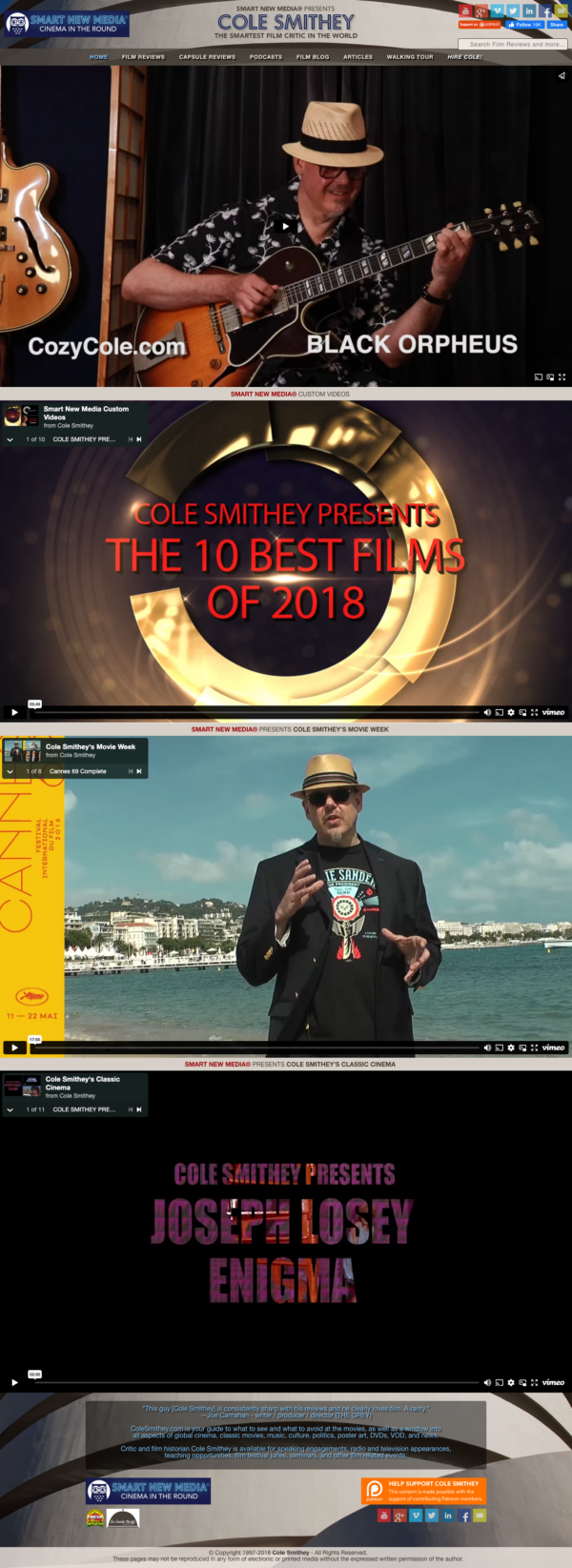 Cole Smithey – Film Critic – Thermal Exposure